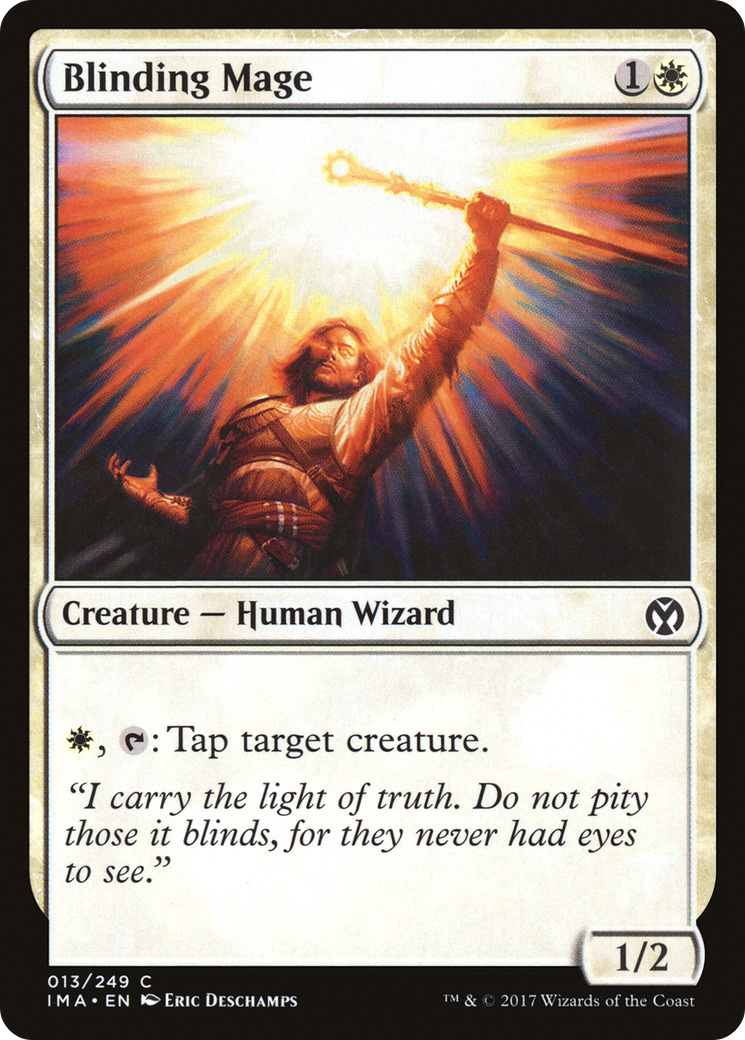 Blinding Mage (Iconic Masters) #13 [English/Nonfoil] | Magic: The ...