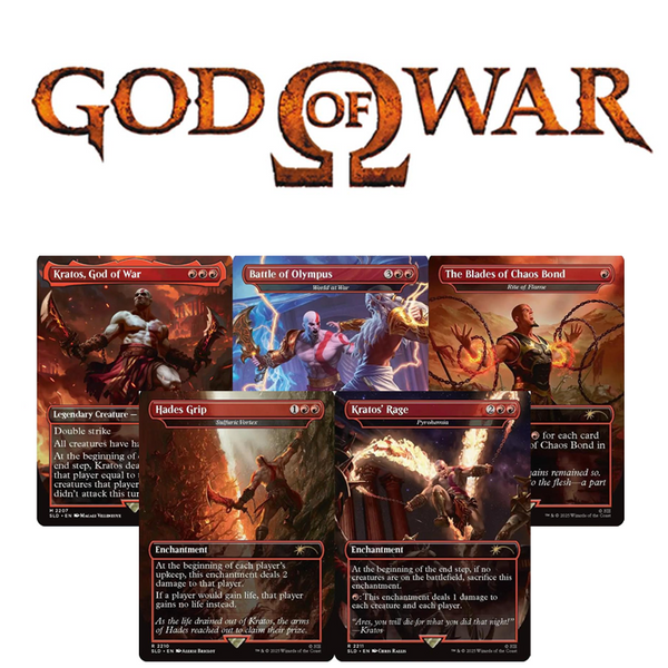 Secret Lair x PlayStation Superdrop - God of War: Greek & Green Gate ...