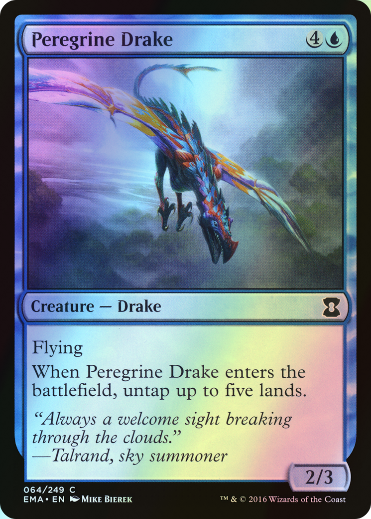 Peregrine Drake (Eternal Masters) #64 [English/Foil] | Magic: The ...