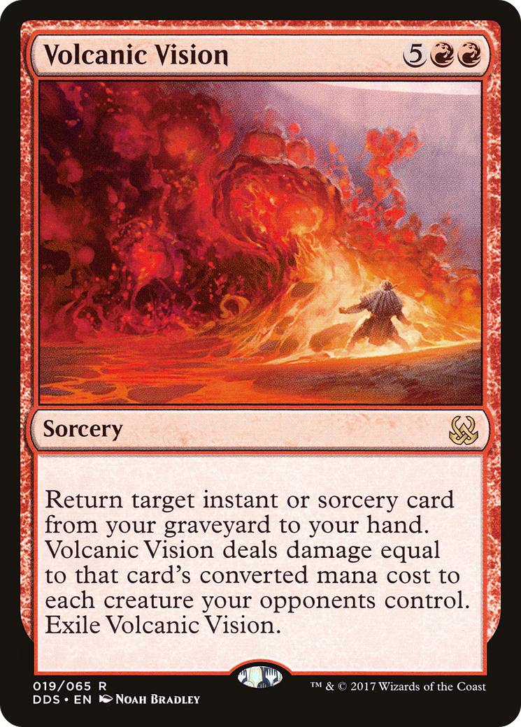 Volcanic Vision (Duel Decks: Mind vs. Might) #19 [English/Nonfoil ...