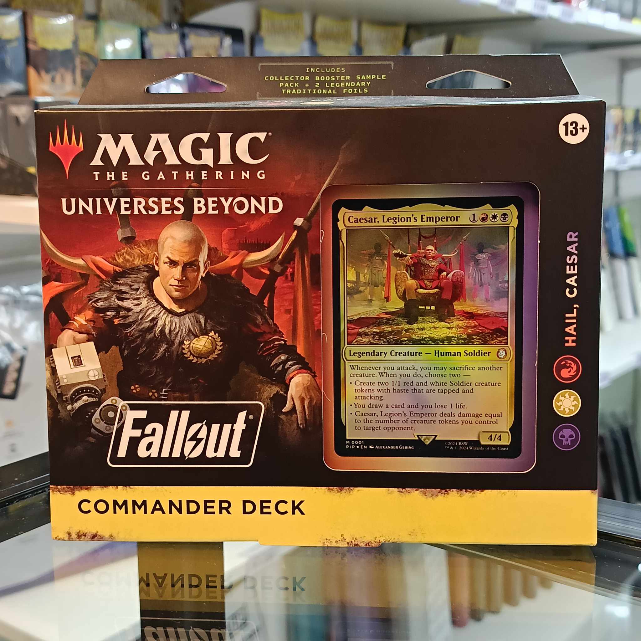 Fallout - Hail, Caesar Commander Deck & Green Gate Hobbies