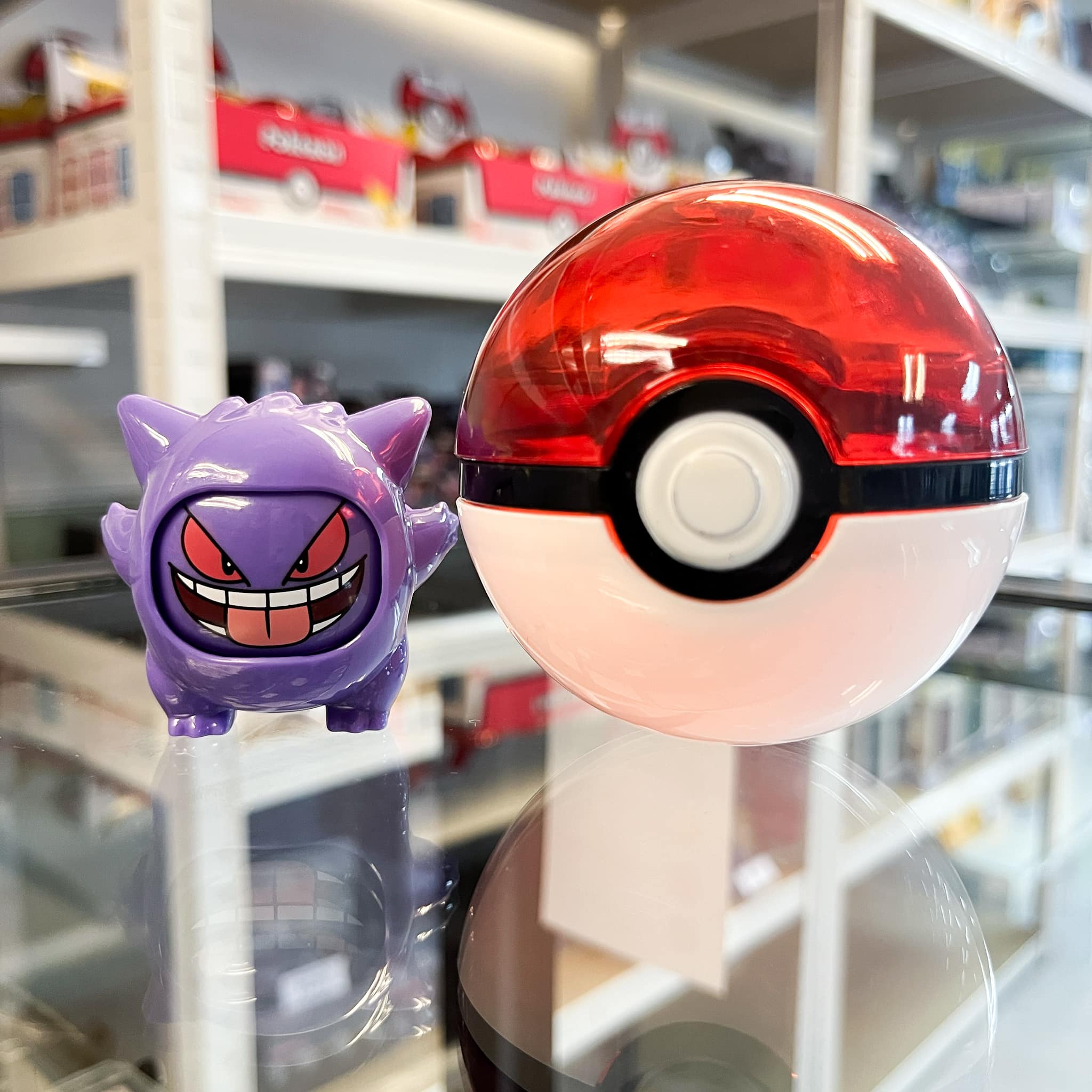Pokemon Face Off Figures - Gengar & Green Gate Hobbies