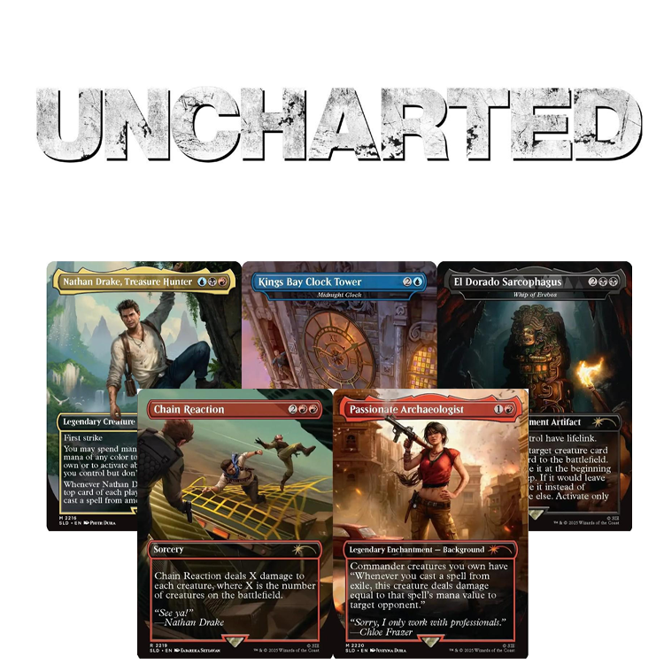 Secret Lair x PlayStation Superdrop - Uncharted & Green Gate Hobbies