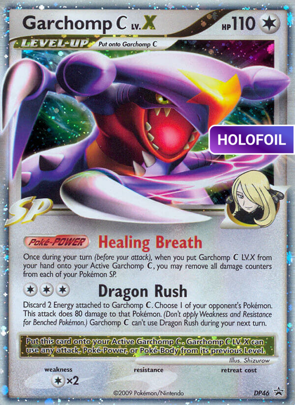 Garchomp C LV.X (DP Black Star Promos) #DP46 [English/Holofoil ...