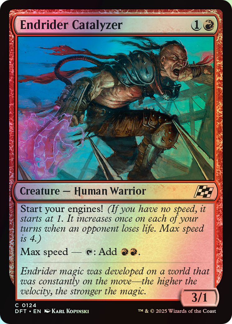 Endrider Catalyzer (Aetherdrift) #124 [English/Foil] | Magic: The ...