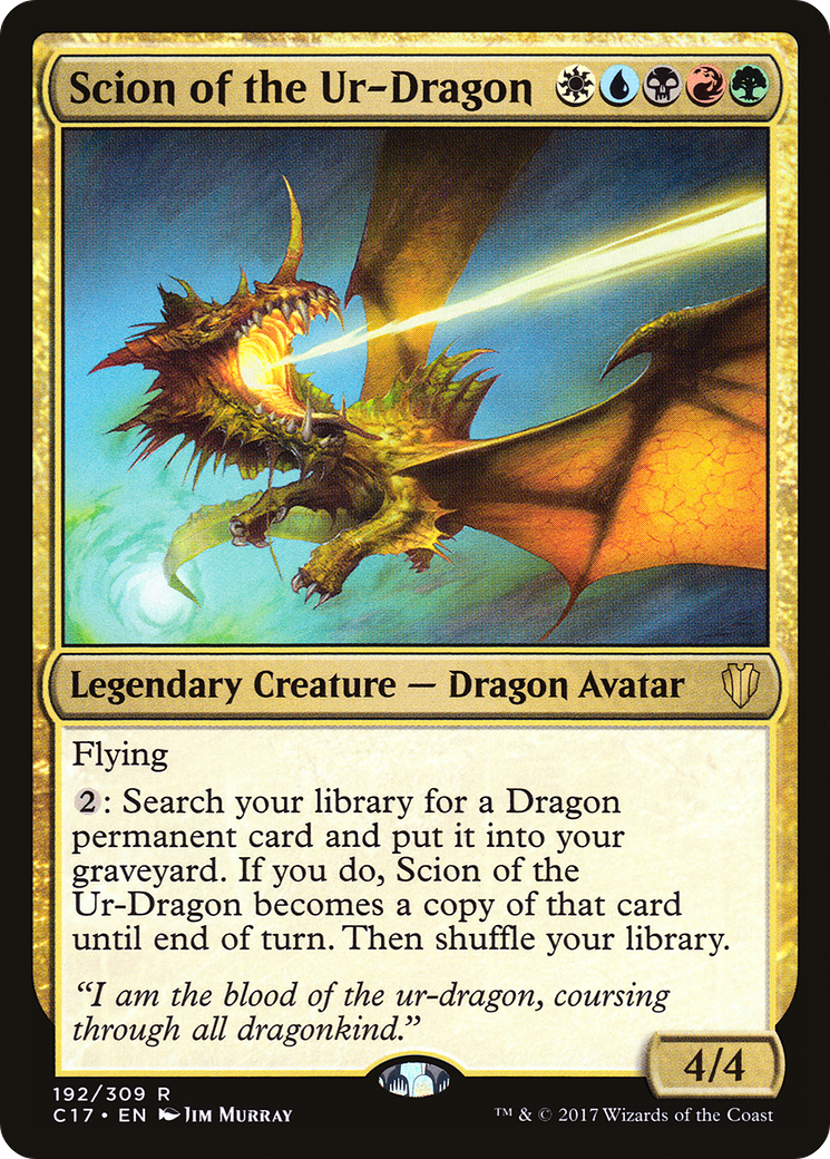 Scion of the Ur-Dragon (Commander 2017) #192 [English/Nonfoil] | Magic ...