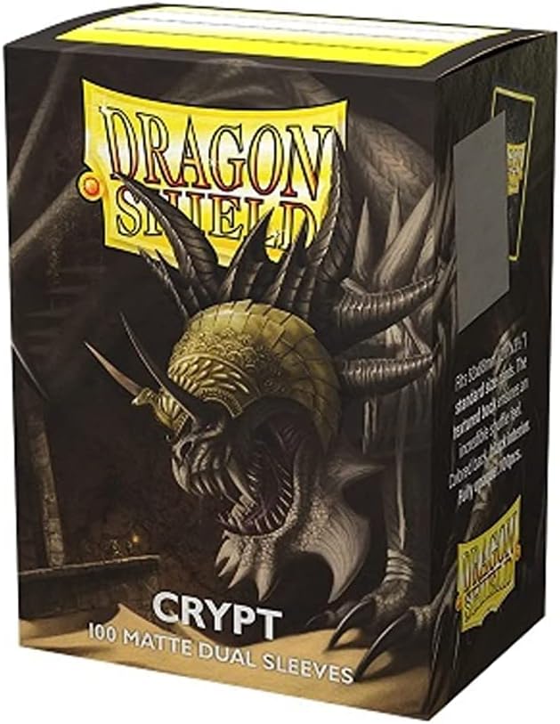 Dragon Shield Dual Matte Standard Sleeves - Crypt (100-Pack) & Green ...