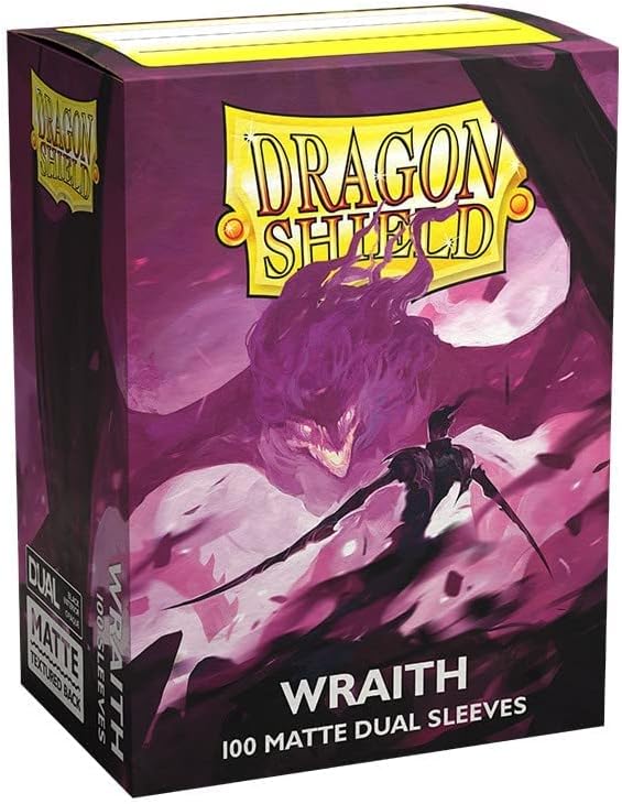 Dragon Shield Dual Matte Standard Sleeves - Wraith (100-Pack) & Green ...