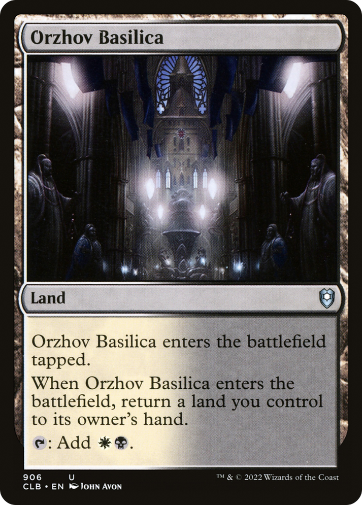 Orzhov Basilica (Commander Legends: Battle for Baldur's Gate) #906 ...