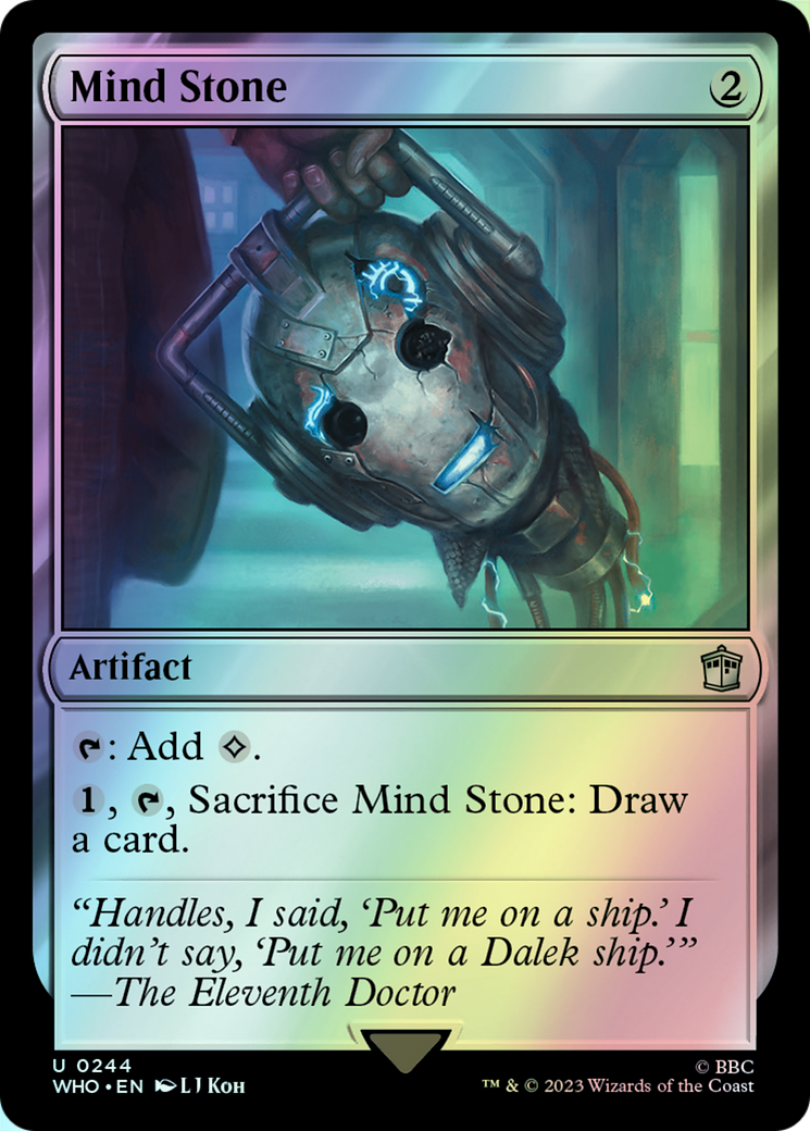 Mind Stone (Doctor Who) #244 [English/Foil] | Magic: The Gathering ...