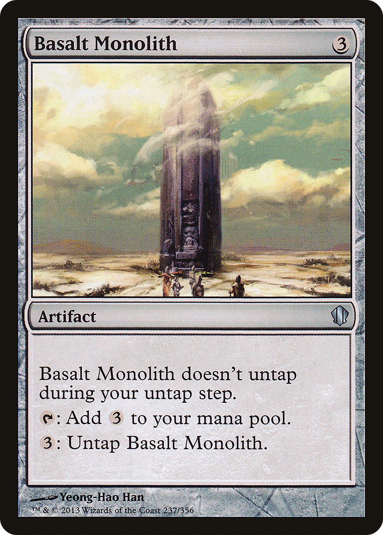 Basalt Monolith (Commander 2013) #237 [English/Nonfoil] | Magic: The ...