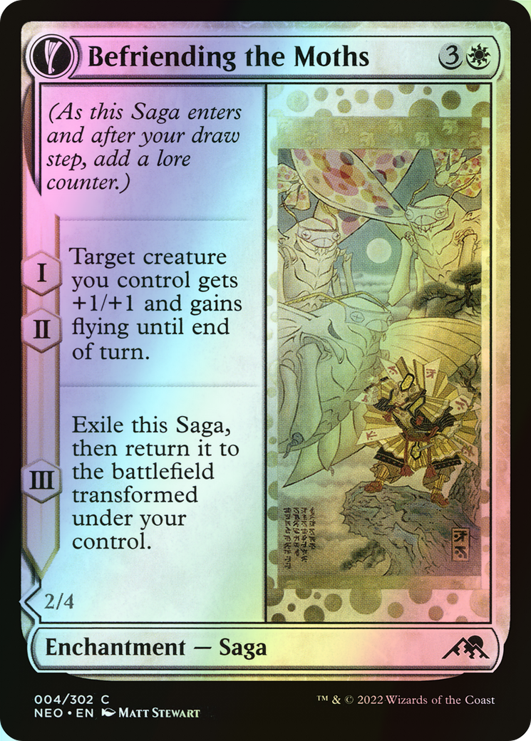 Befriending the Moths // Imperial Moth (Kamigawa: Neon Dynasty) #4 ...