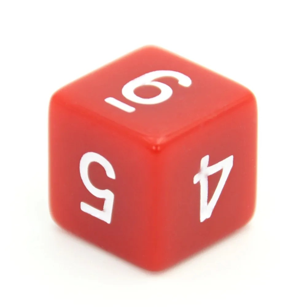 D6 Dice Red & Green Gate Hobbies