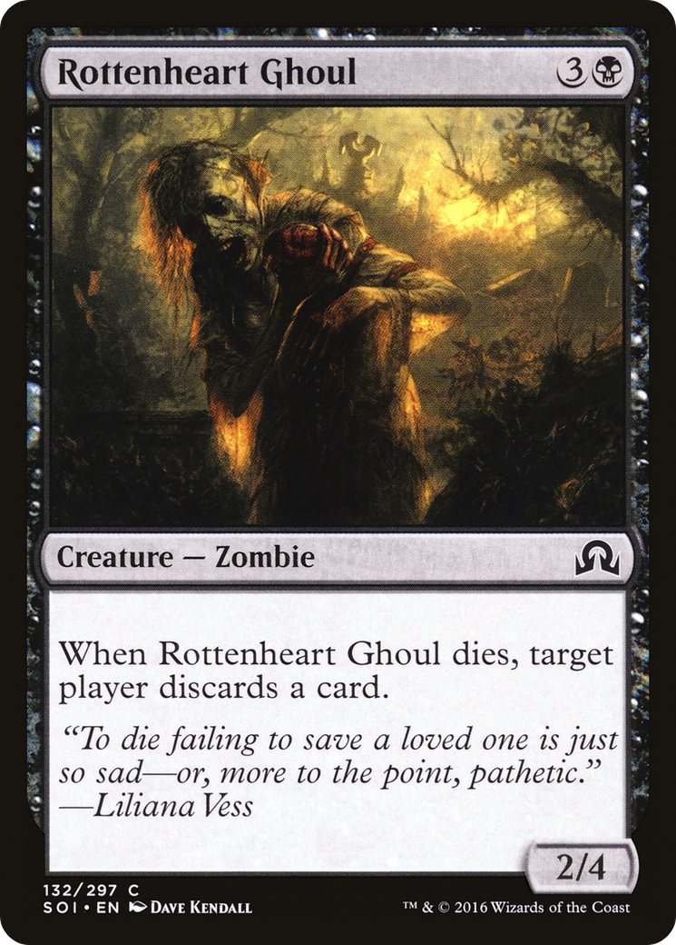 Rottenheart Ghoul (Shadows over Innistrad) #132 [English/Nonfoil ...