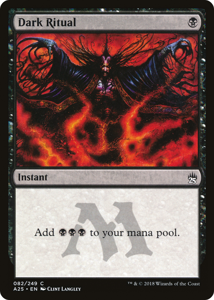Dark Ritual (Masters 25) #82 [English/Nonfoil] | Magic: The Gathering ...