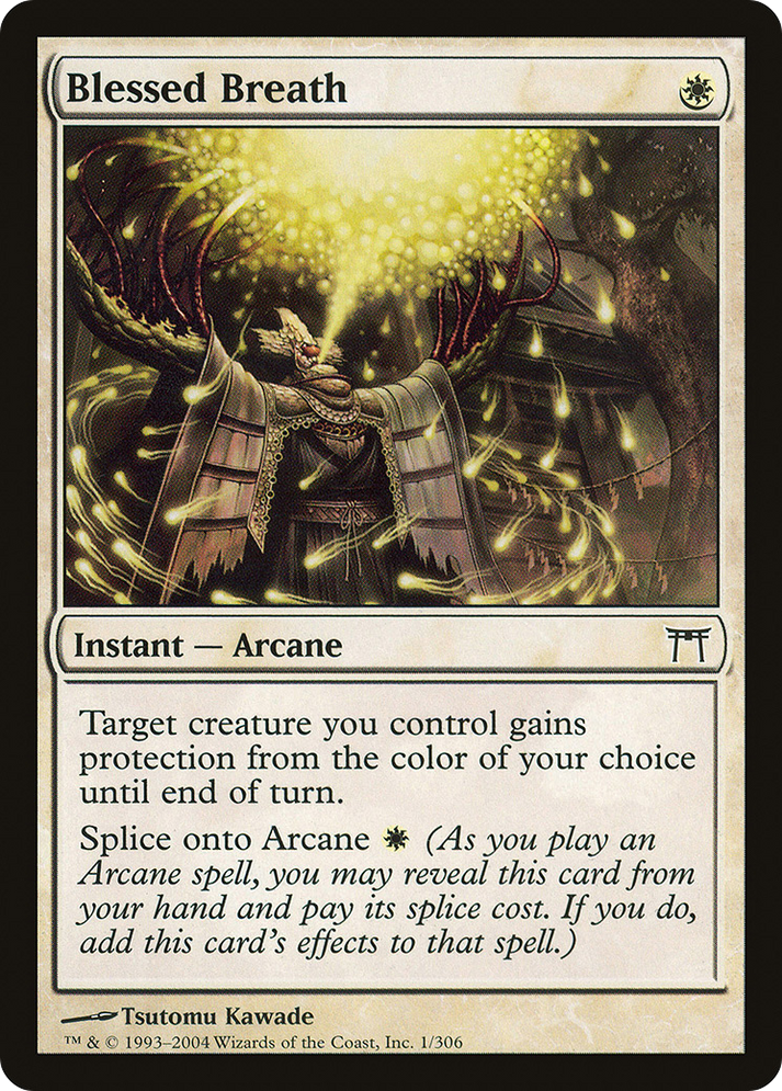 Blessed Breath (Champions of Kamigawa) #1 [English/Nonfoil] | Magic ...