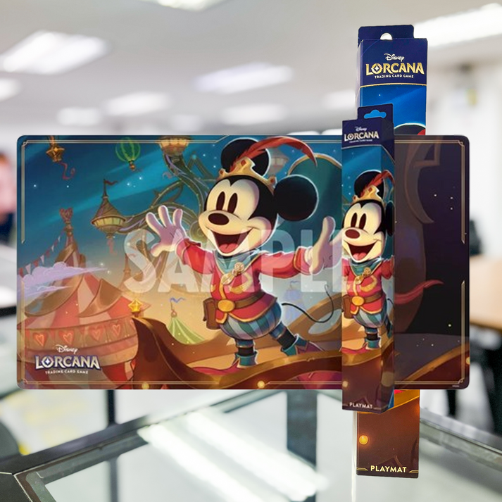 Lorcana TCG: Mickey Mouse – Brave Little Prince Playmat & Green Gate ...