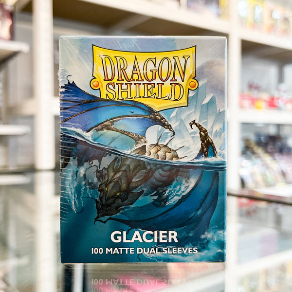 Dragon Shield Dual Matte Standard Sleeves - Glacier (100-Pack) & Green ...