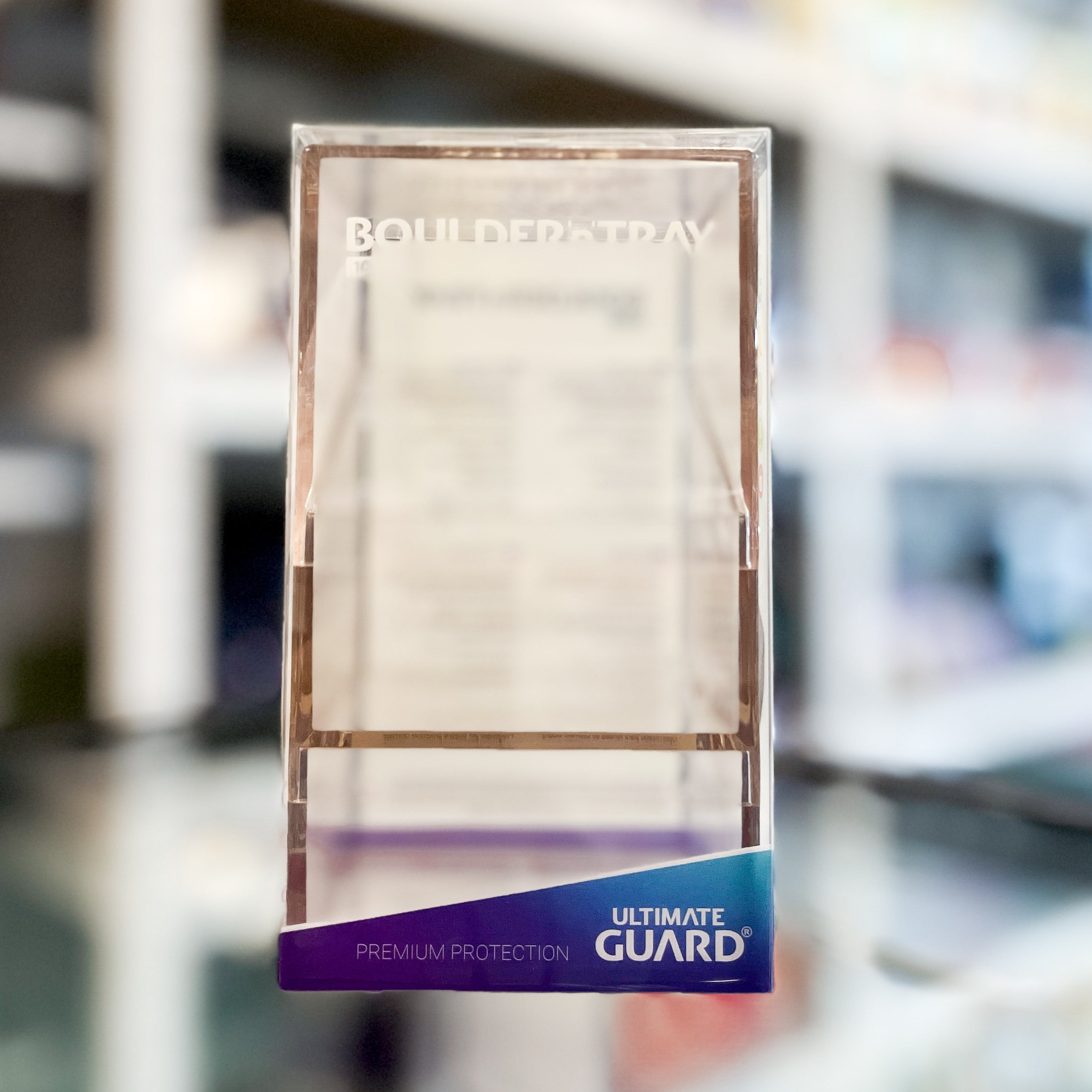 Ultimate Guard Boulder'n'Tray 100+ - Clear & Green Gate Hobbies