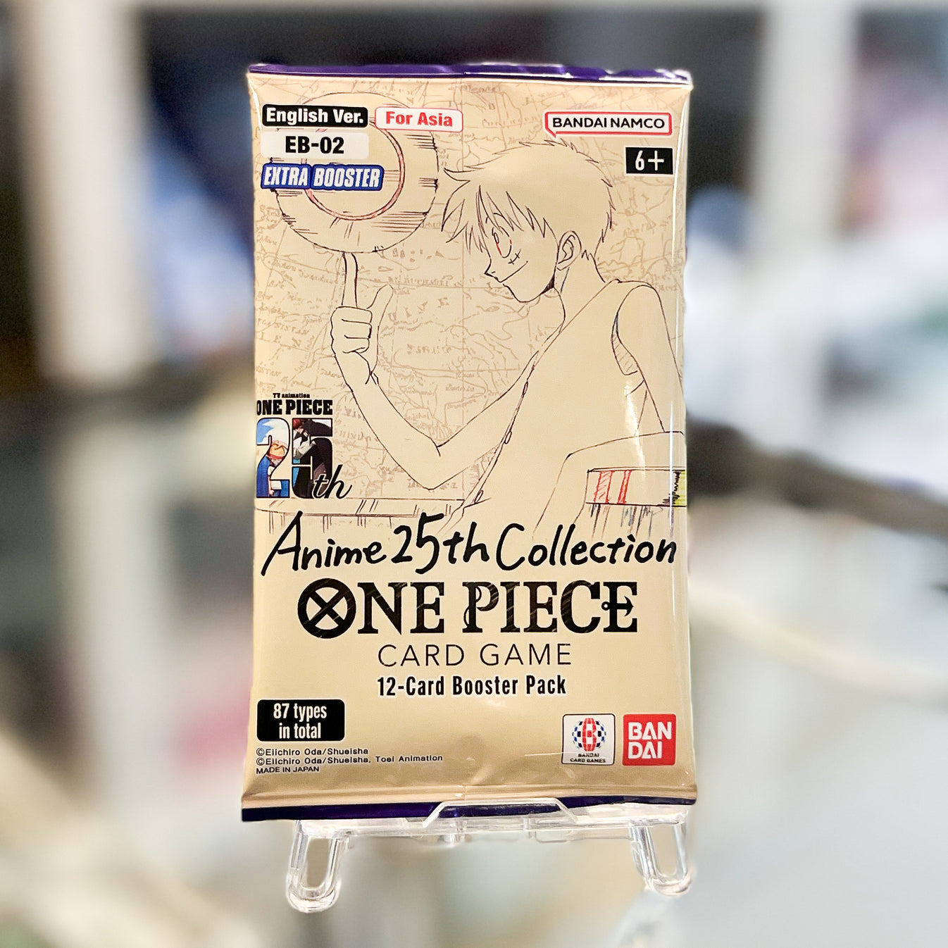 One Piece TCG EB02 Booster Pack English One Piece Anime 25th Collectio ...