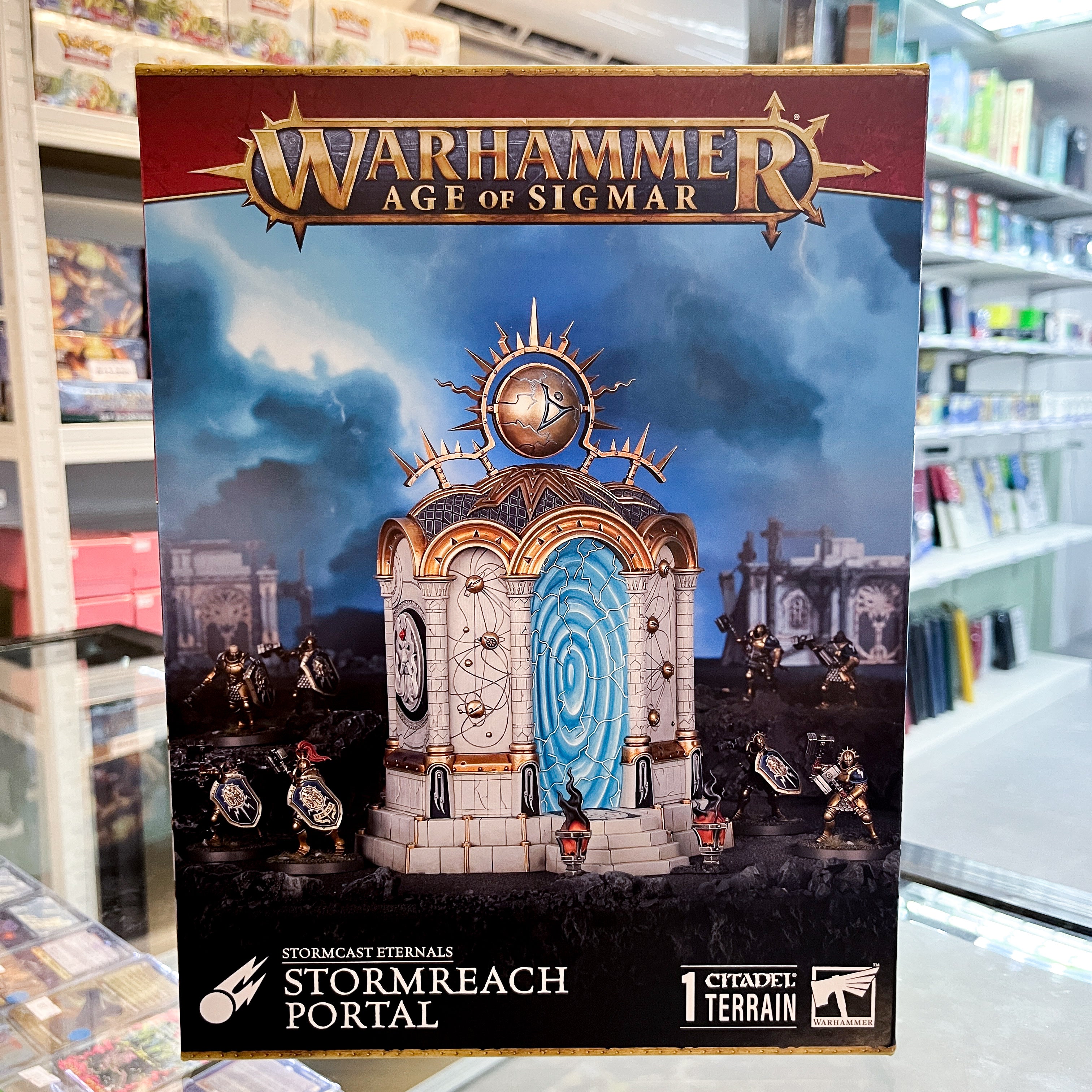 Warhammer Age of Sigmar Stormcast Eternals: Stormreach Portal & Green ...