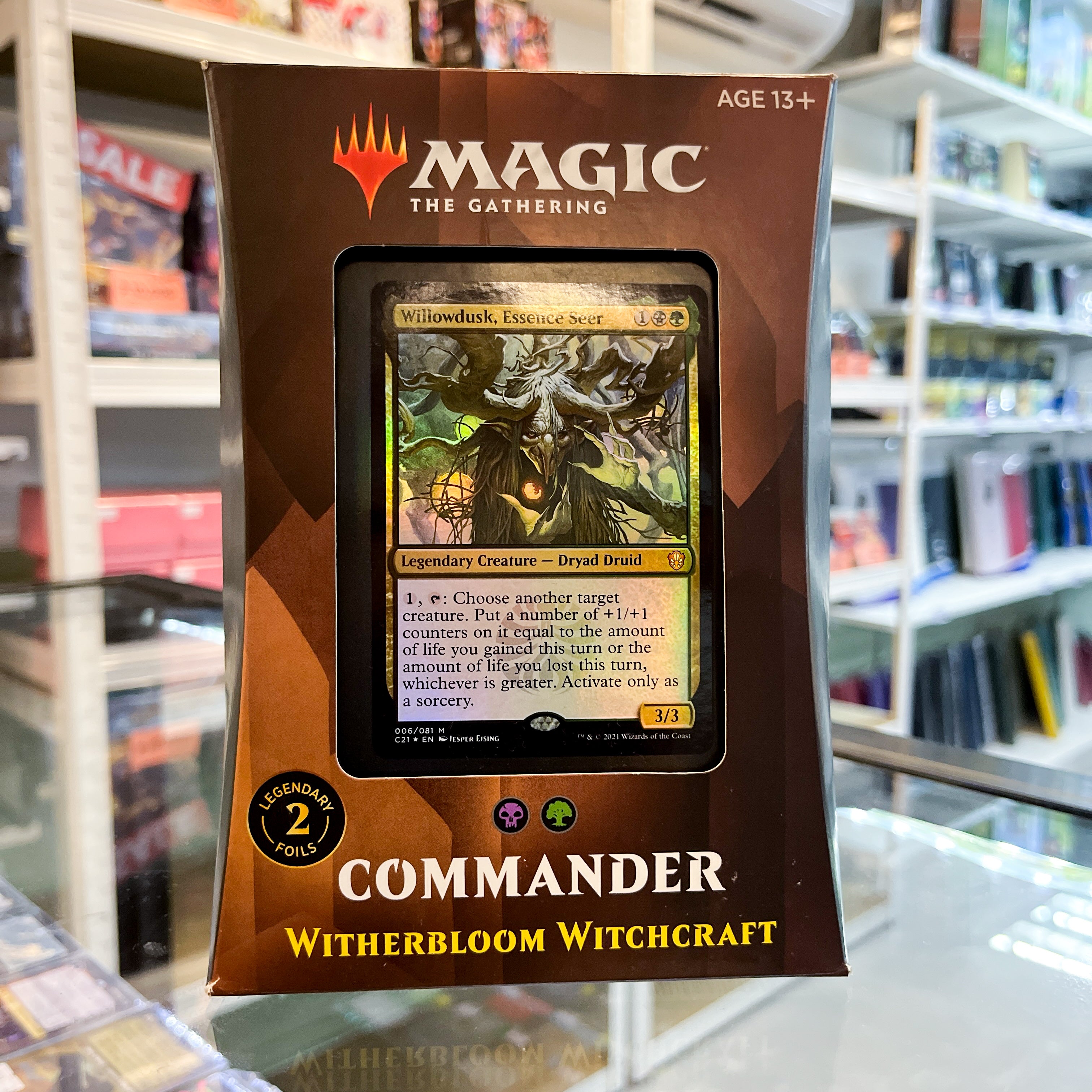 Magic: The Gathering Strixhaven Commander Deck – Witherbloom Witchcraf ...
