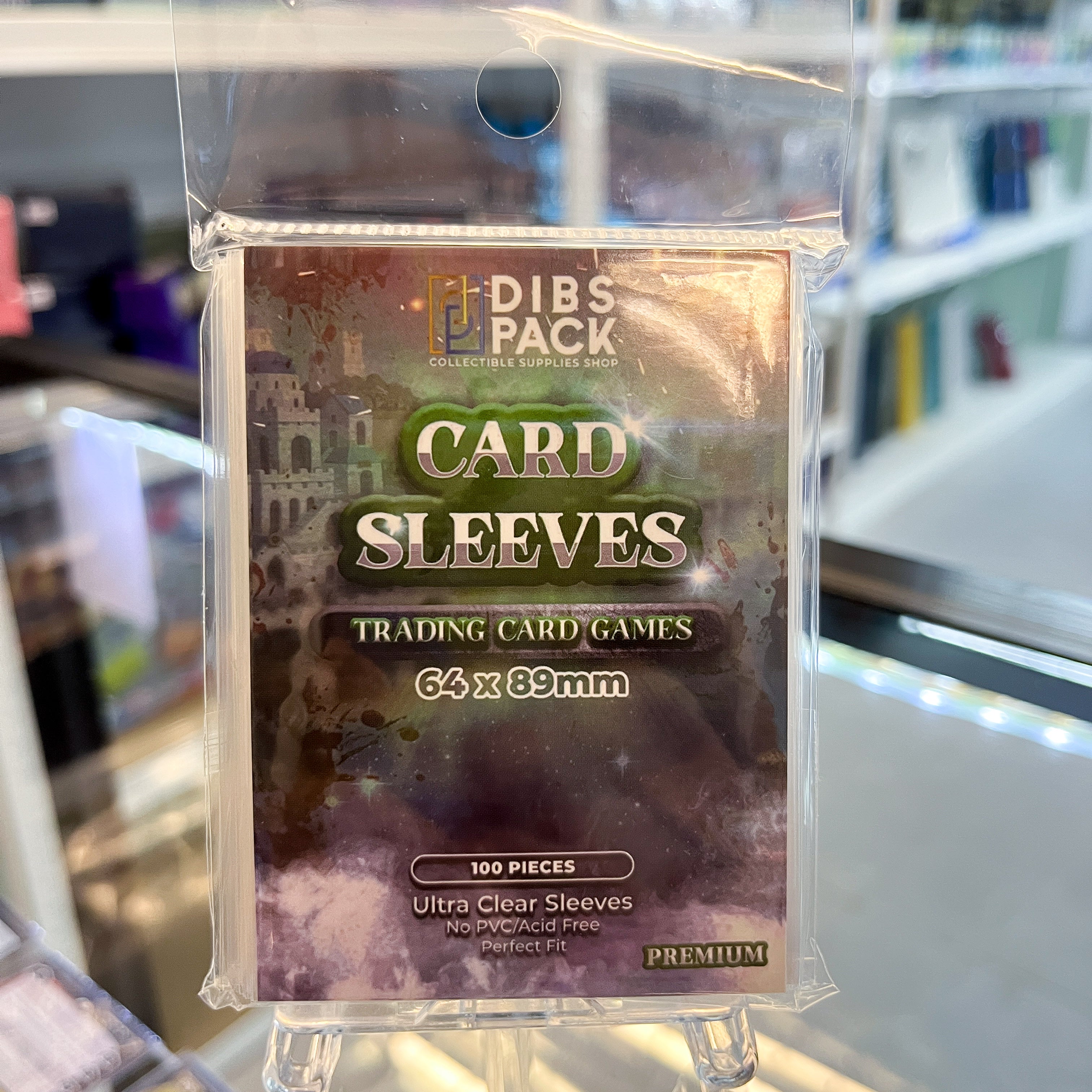 Dibs Pack: Card Sleeves 100 & Green Gate Hobbies
