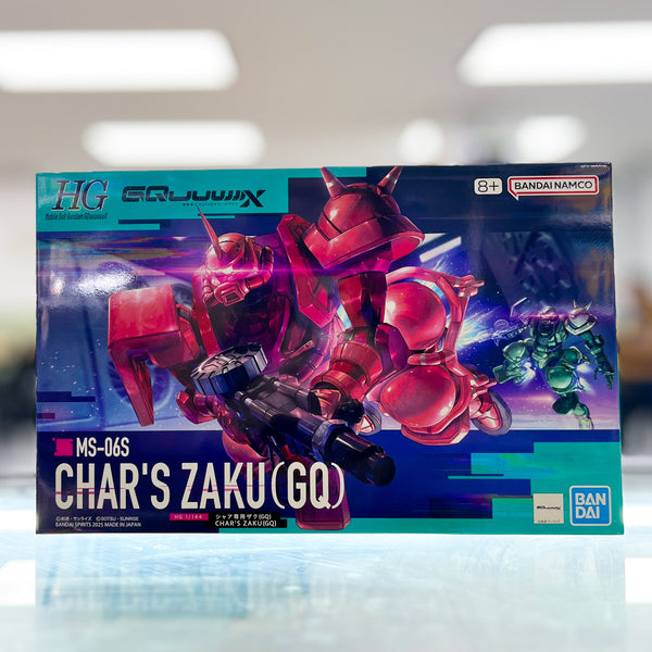HG 1/144 Char's Zaku (GQ) & Green Gate Hobbies