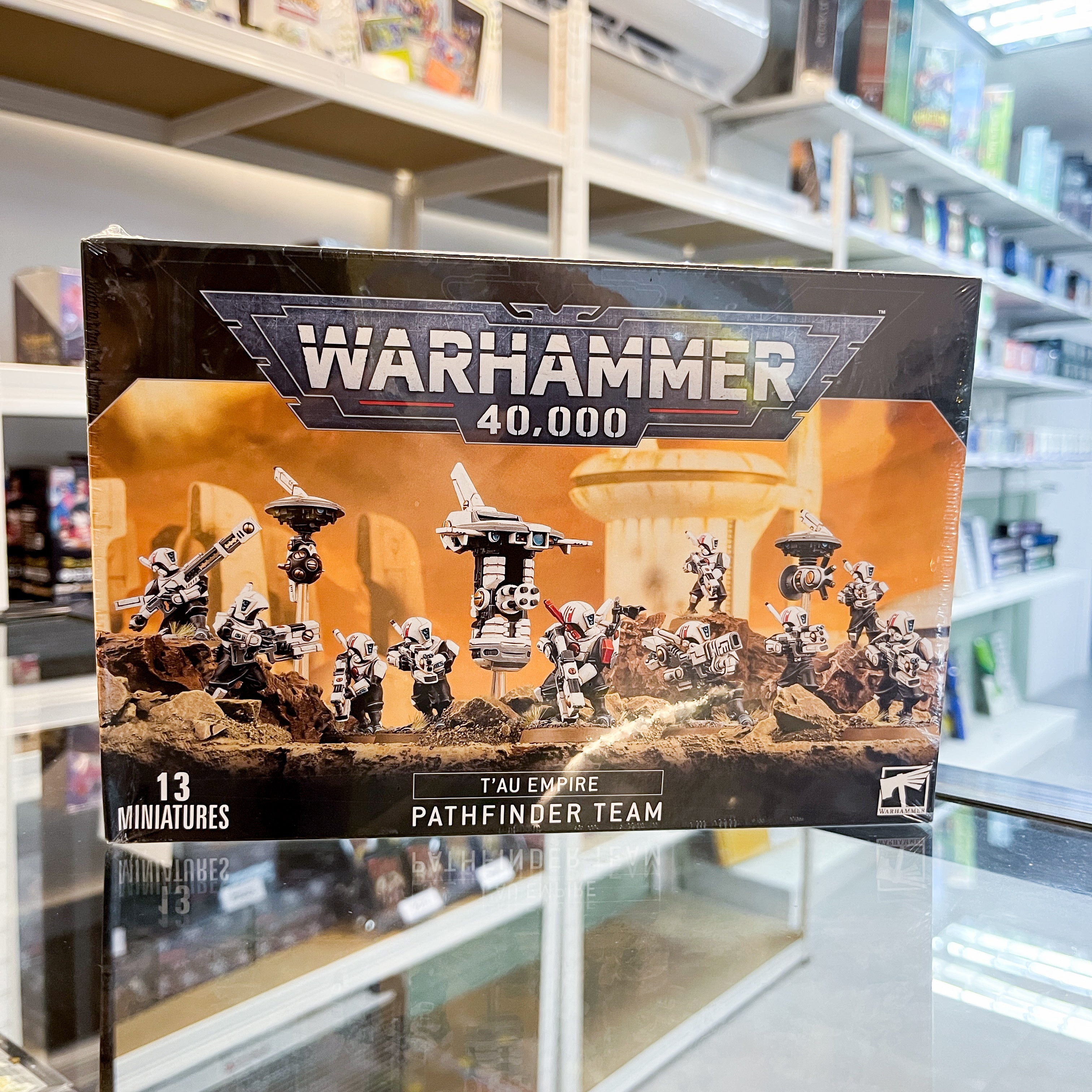 Warhammer 40,000 - T'au Empire Pathfinder Team & Green Gate Hobbies