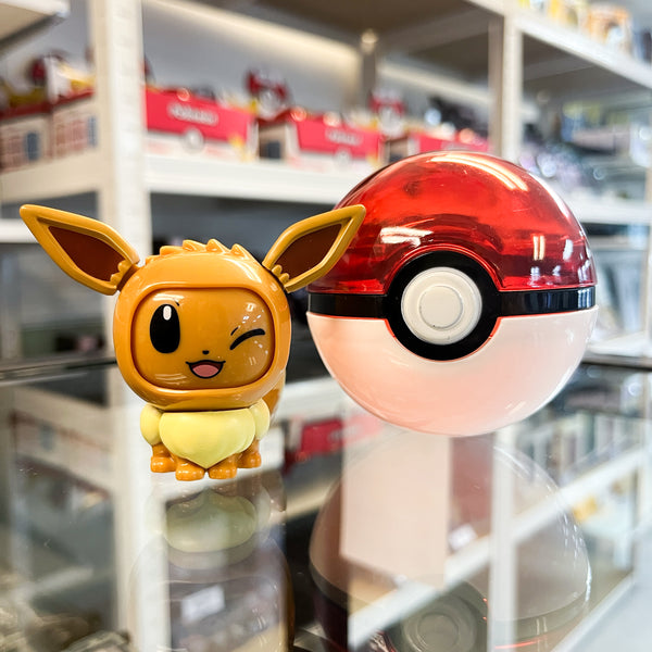 Pokemon Face Off Figures - Eevee & Green Gate Hobbies