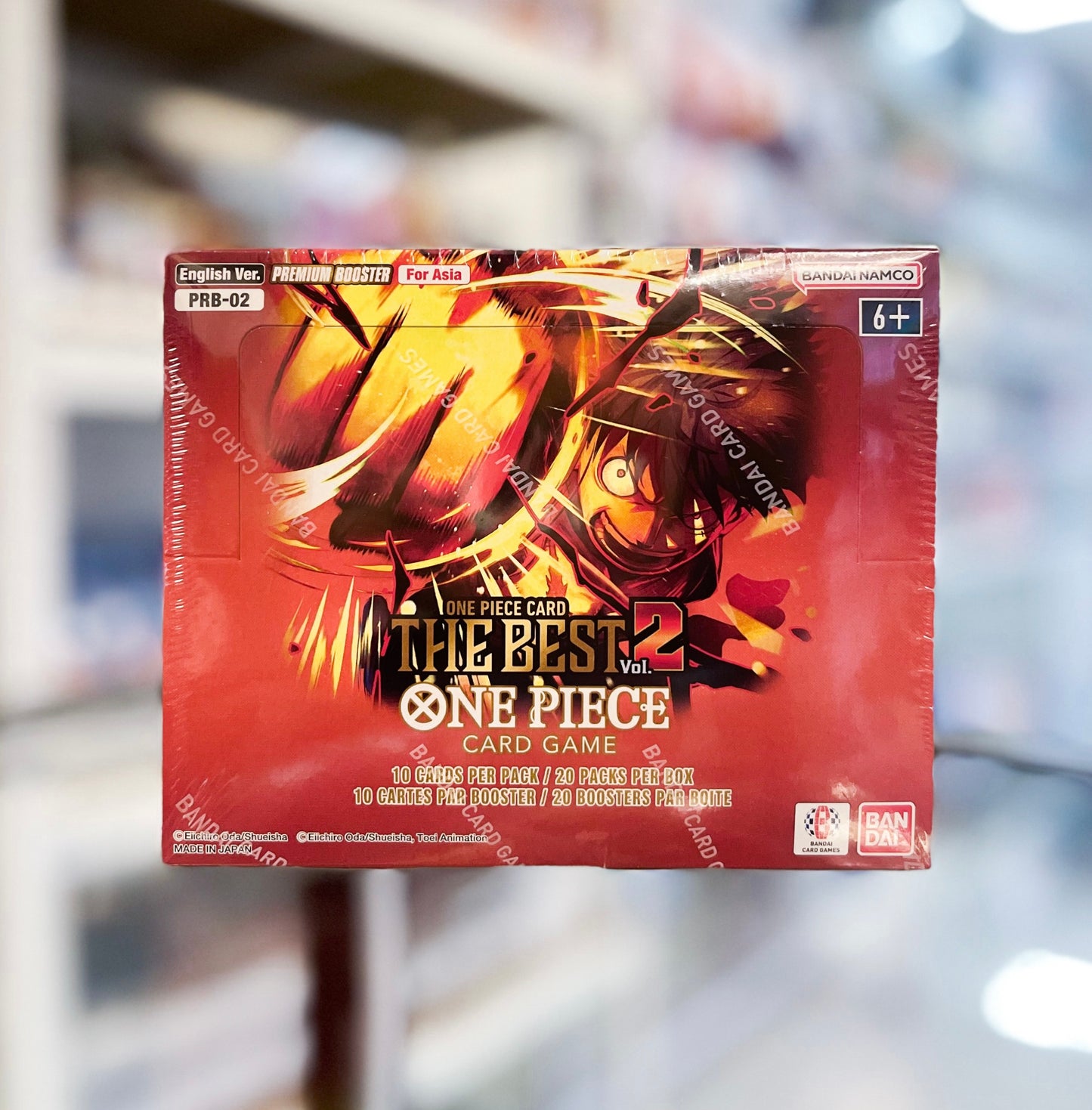 One Piece TCG The Best Vol.2 PRB-02 (English) - Booster Box & Green ...