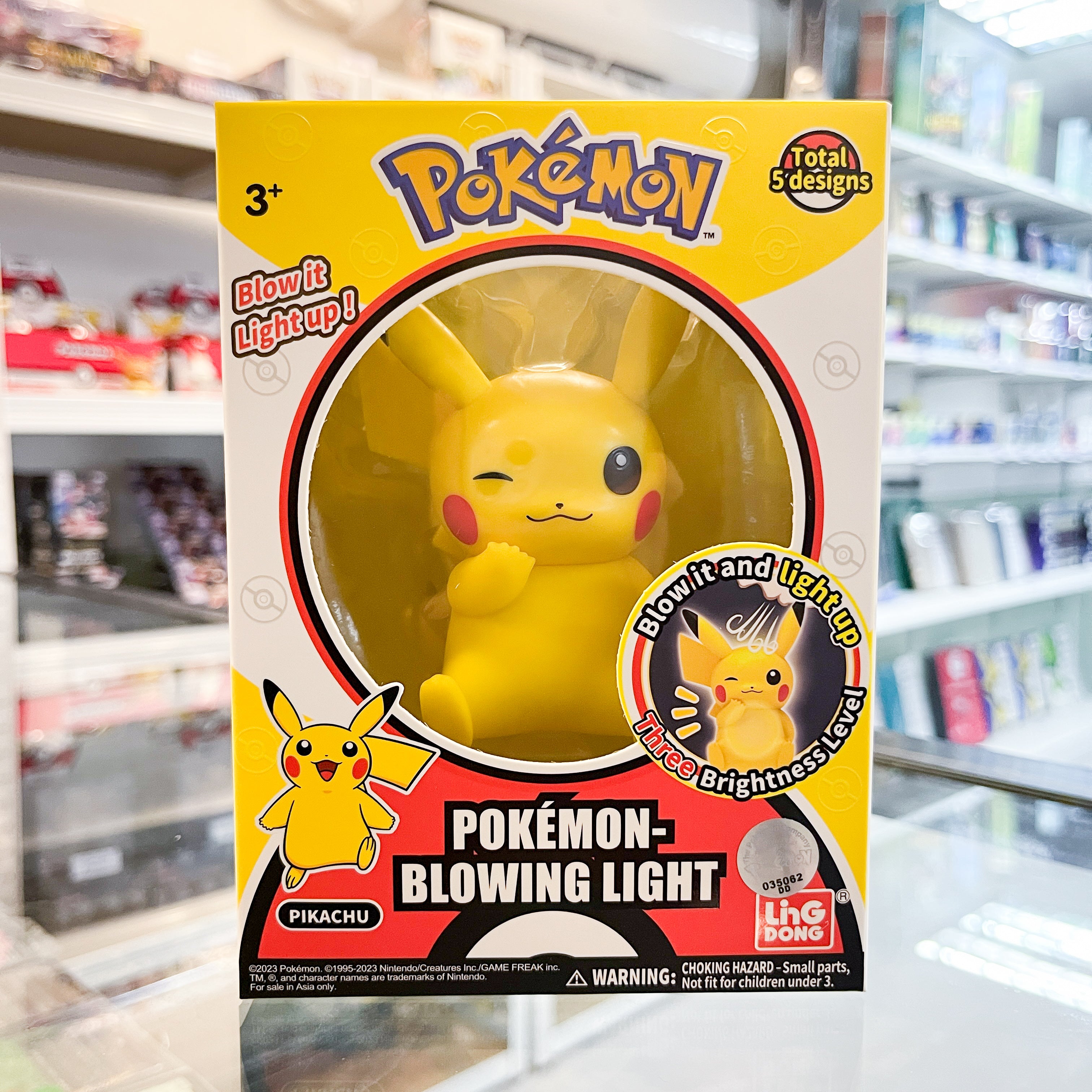 Pokemon Blowing light - Pikachu & Green Gate Hobbies