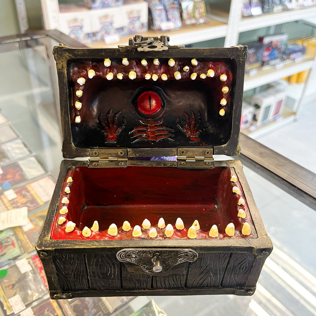 Mimic Chest Dice Box & Green Gate Hobbies