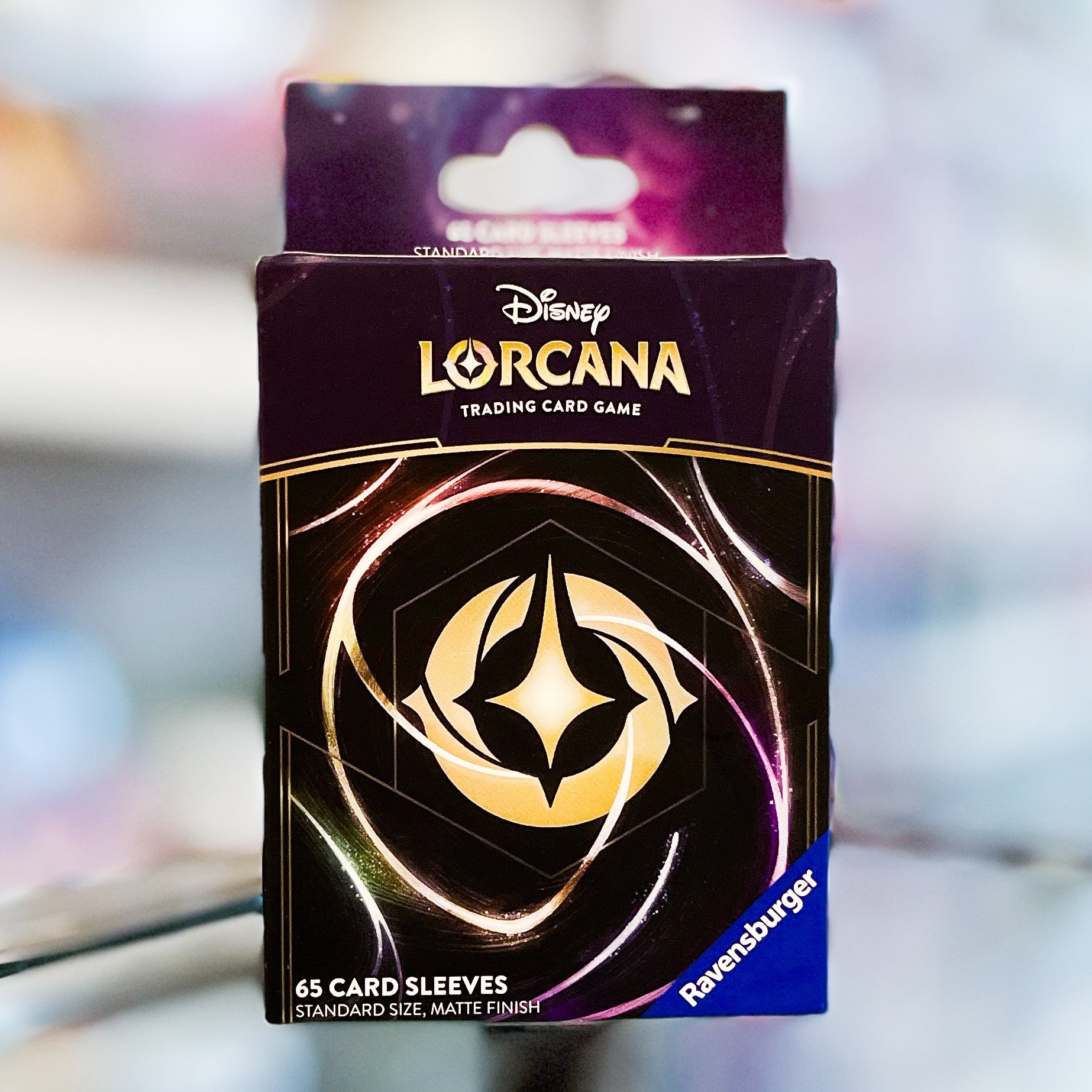 Lorcana TCG Card Sleeve Pack - Lorcana Card-Back Artwork (65 Sleeves ...