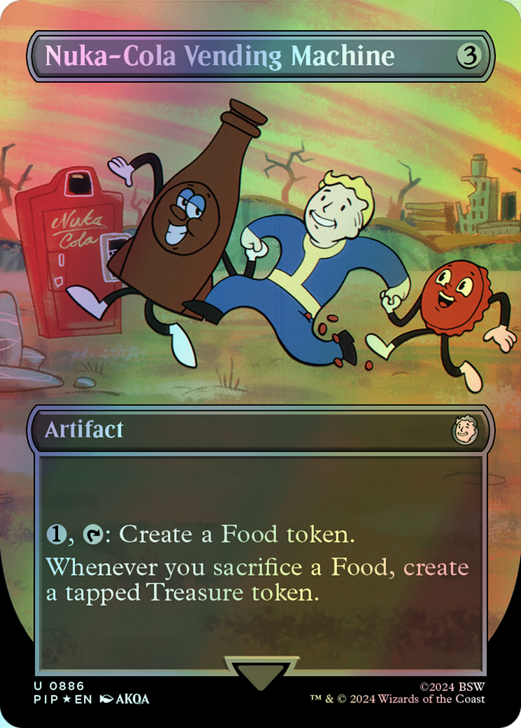Nuka-Cola Vending Machine (Fallout) #886 [English/Foil] | Magic: The ...