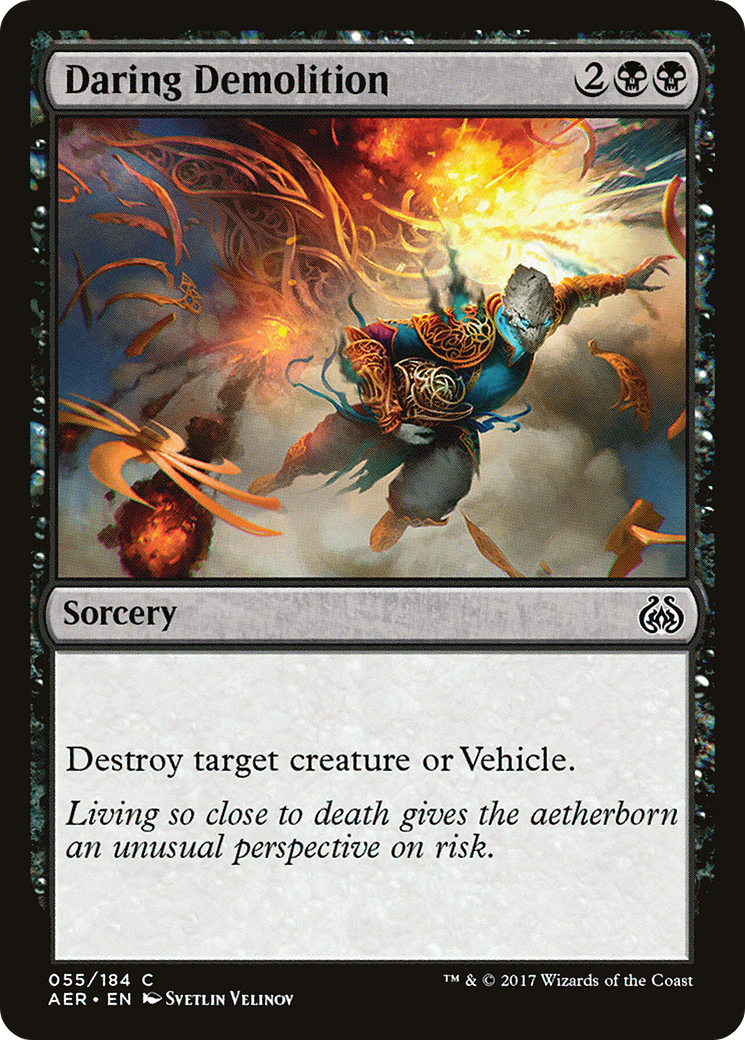 Daring Demolition (Aether Revolt) #55 [English/Nonfoil] | Magic: The ...
