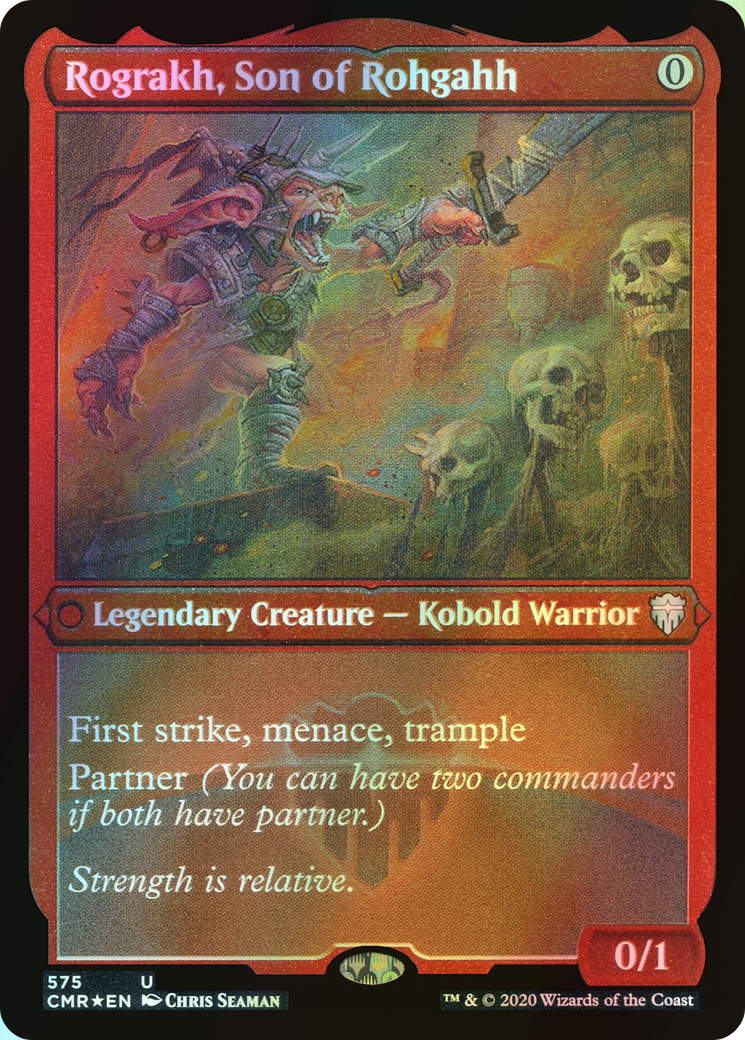 Rograkh, Son of Rohgahh (Commander Legends) #575 [English/Etched ...