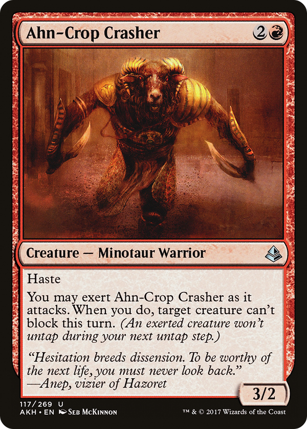 Ahn-Crop Crasher (Amonkhet) #117 [English/Nonfoil] | Magic: The ...