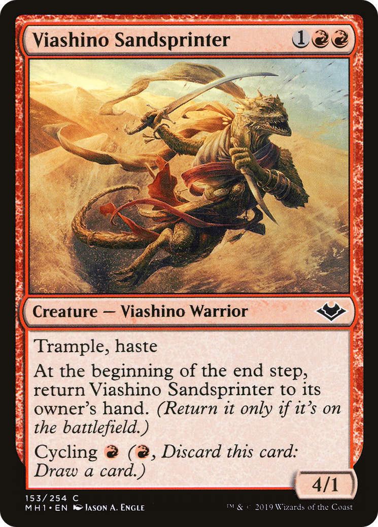 Viashino Sandsprinter (Modern Horizons) #153 [English/Nonfoil] | Magic ...