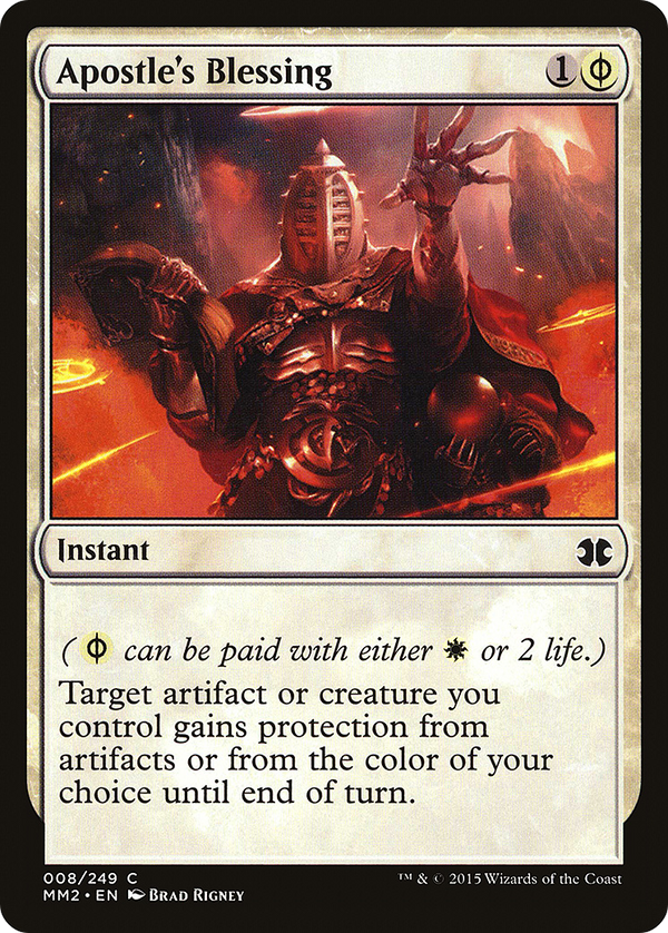 Apostle's Blessing (Modern Masters 2015) #8 [English/Nonfoil] | Magic ...