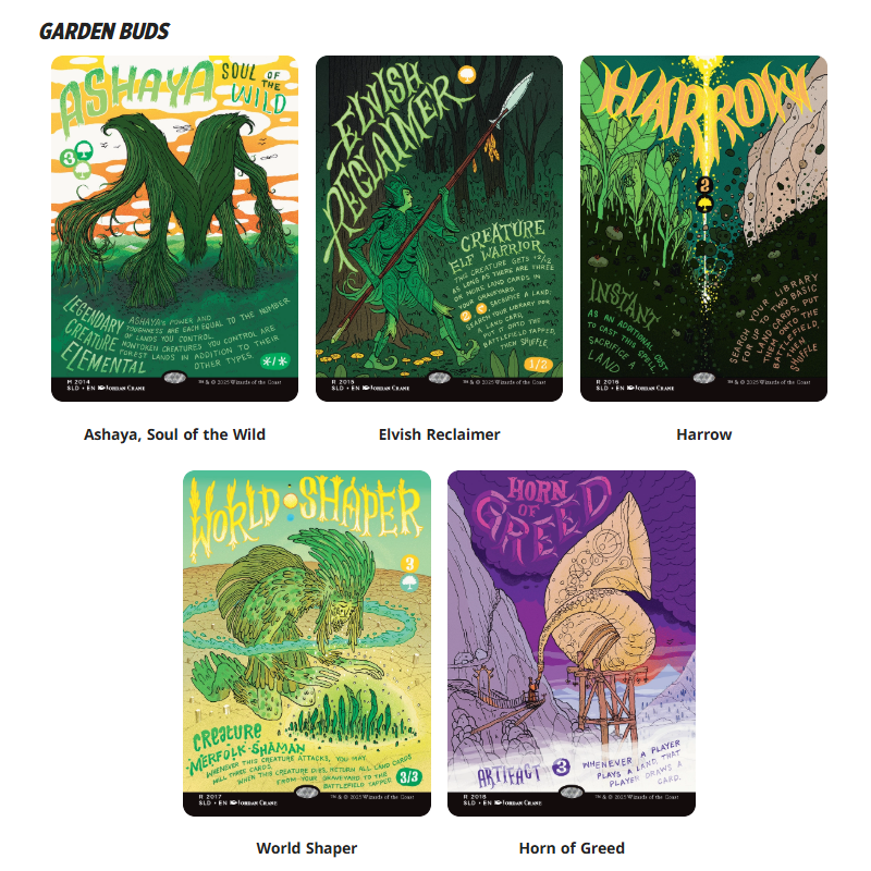 Secret Lair Drop: Garden Buds & Green Gate Hobbies