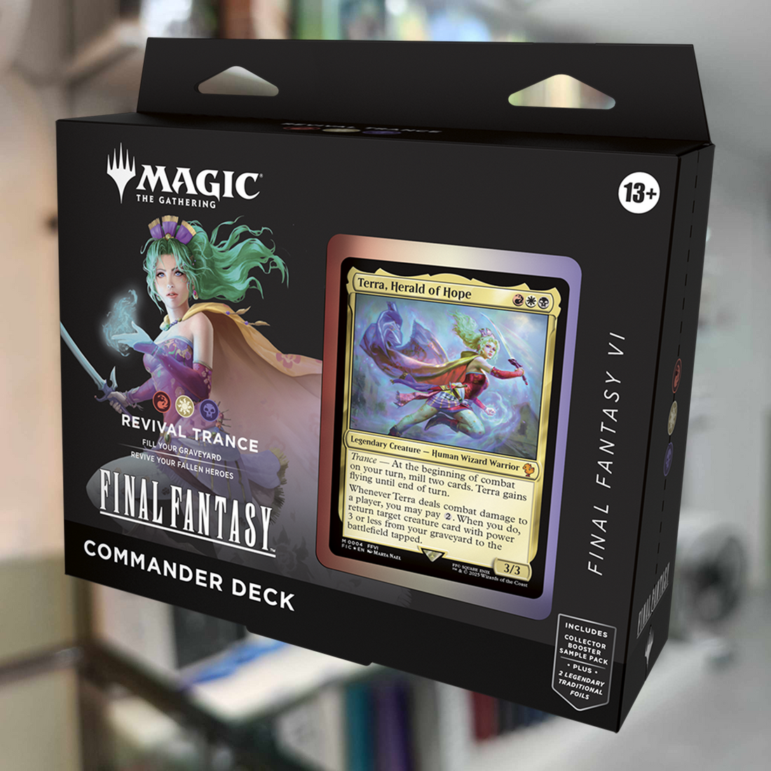 Magic: The Gathering - Final Fantasy VI (FF6) Commander Deck - Revival & Green Gate Hobbies