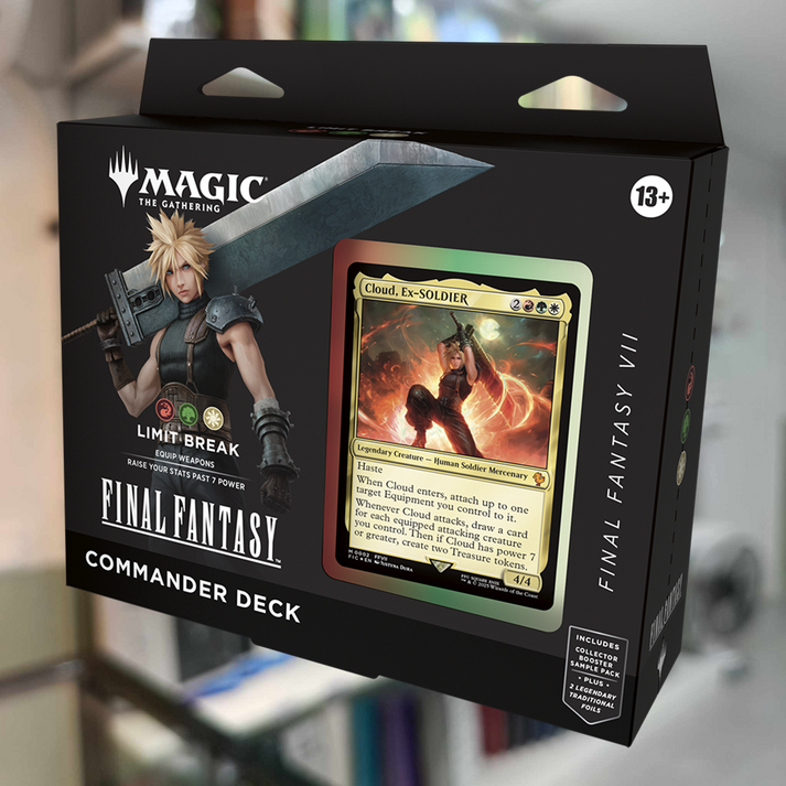 Magic: The Gathering - Final Fantasy VII (FF7) Commander Deck - Limit ...
